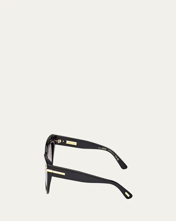 TOM FORD Icon Collection Cat-eye Sunglasses - Black
