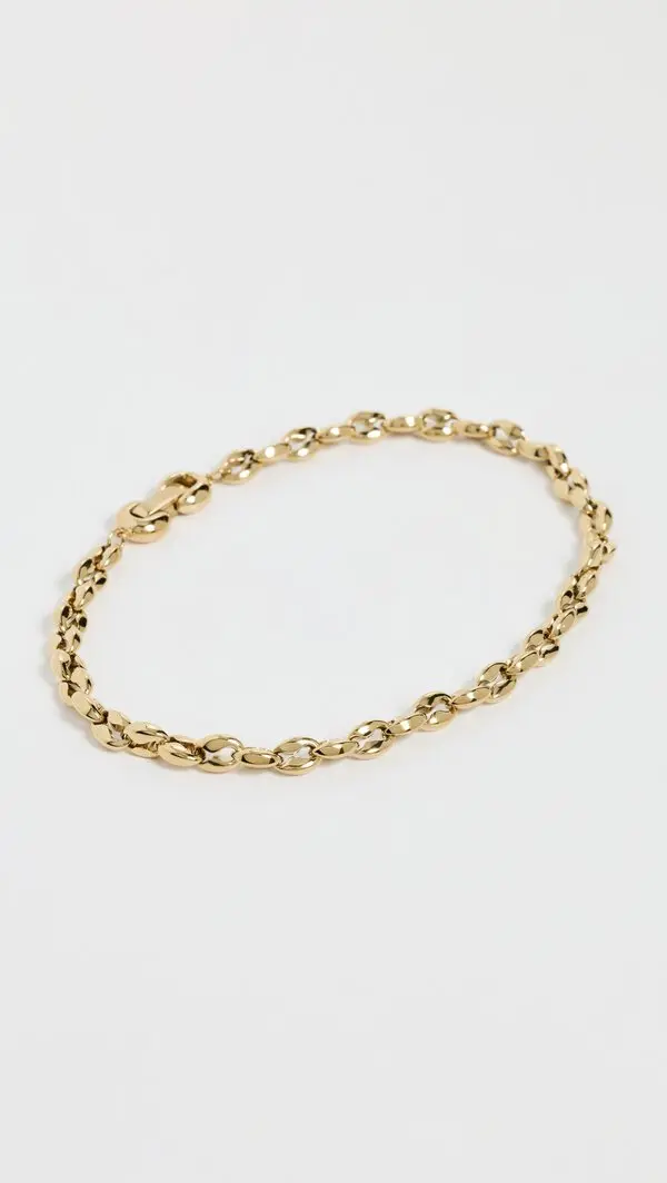 Jenny Bird Plate Link Anklet