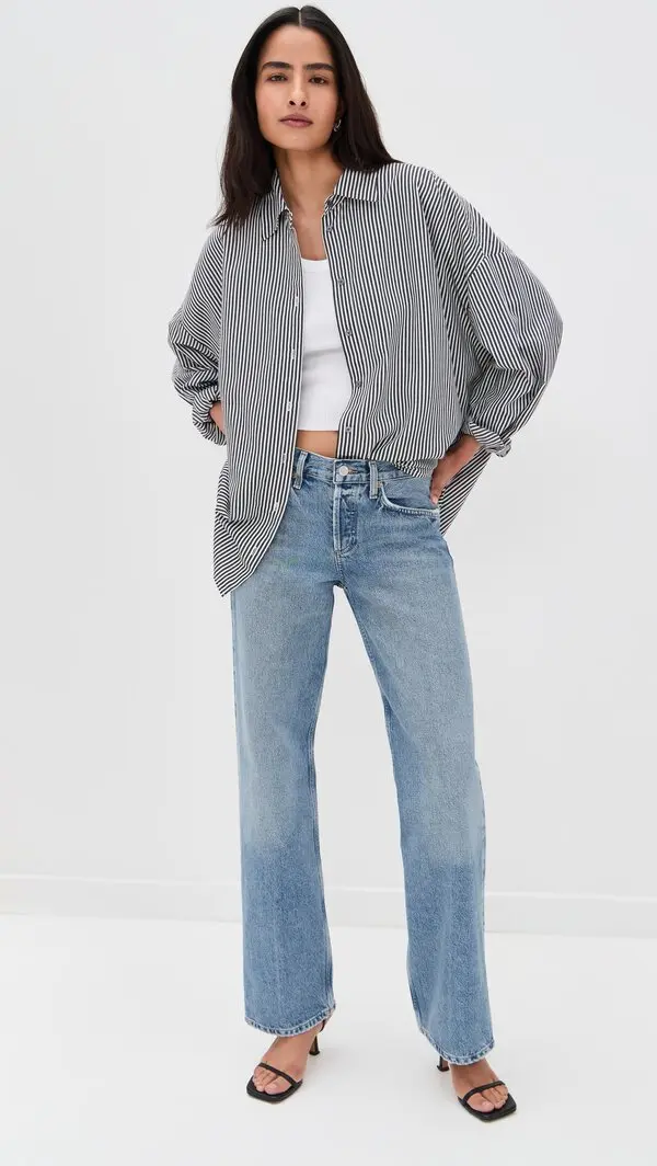 AGOLDE Low Rise Loose Fit Jeans