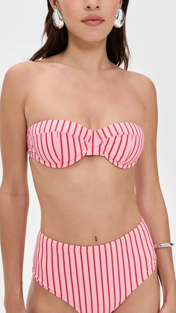 Staud Jo Balconette Bikini Top