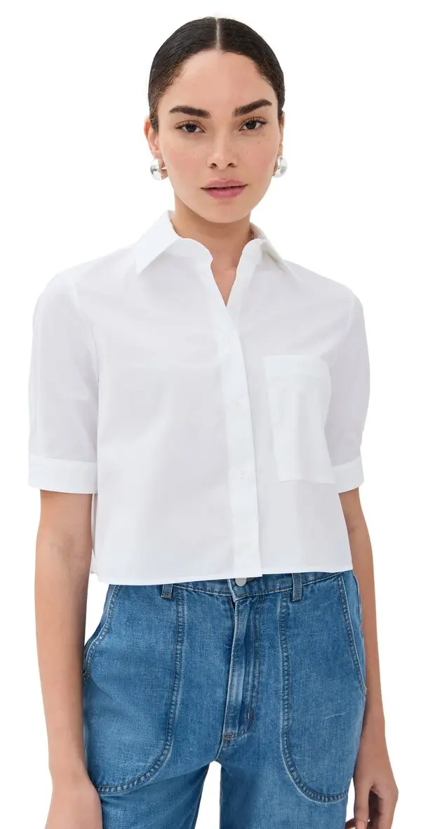 TWP Collared Button-down Shirt
