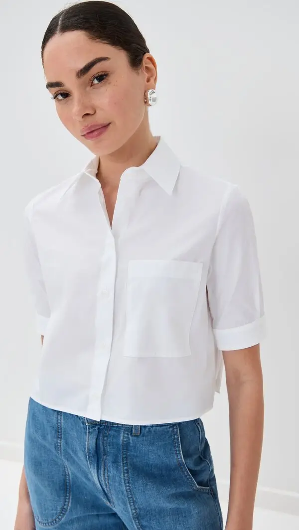 TWP Collared Button-down Shirt