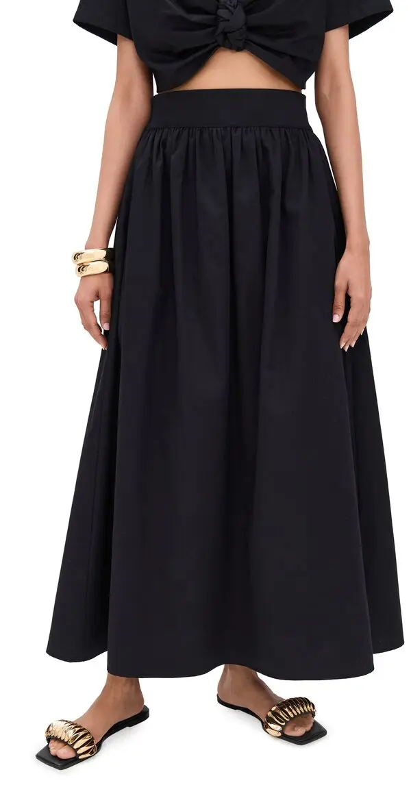 DE LORETA Ariadna Skirt - Black