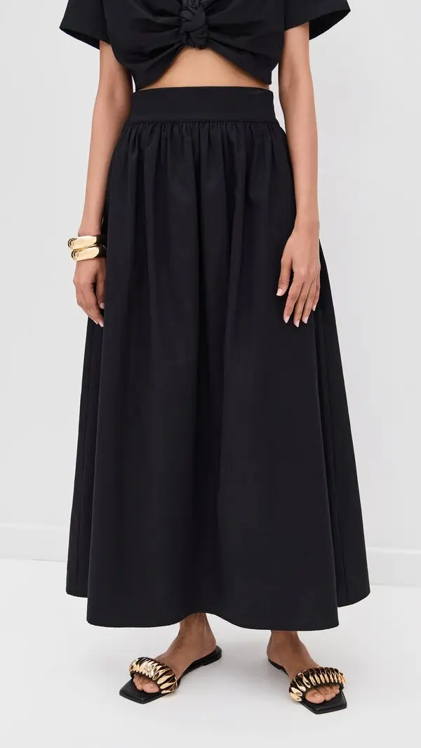 DE LORETA Ariadna Skirt - Black