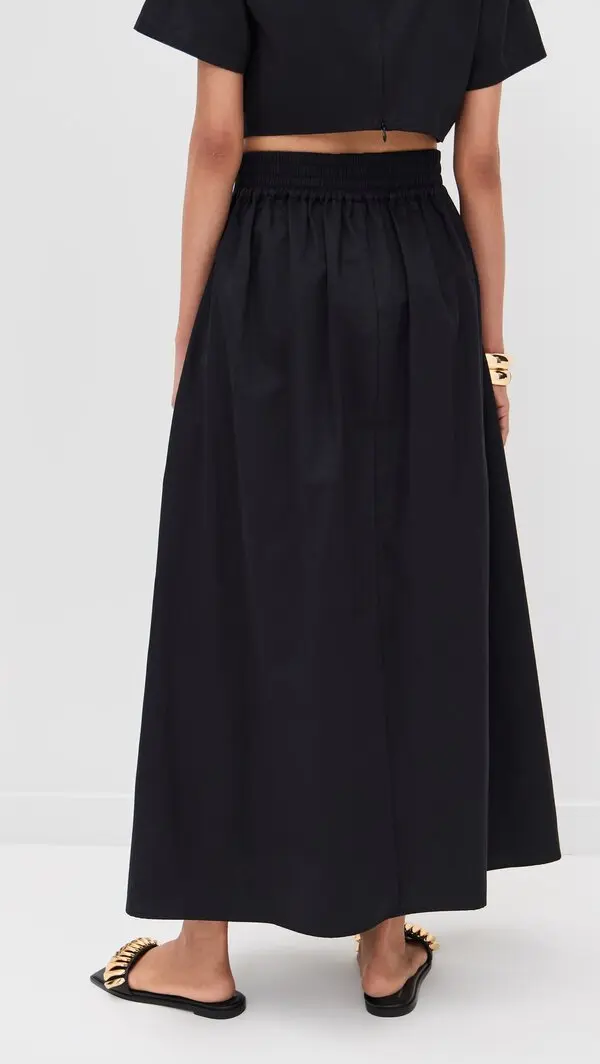 DE LORETA Ariadna Skirt - Black