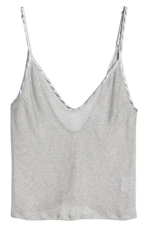 BELLA VENICE Sheer Mesh Crop Tank