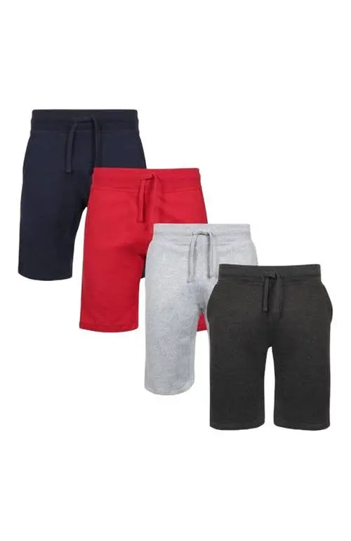 BENBEN 4-pack French Terry Shorts - Multicolor