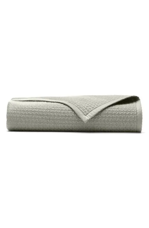 BOLL & BRANCH Signature Texture Stitch Organic Cotton Sham - Sageleaf