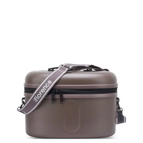 FLORENCE BY MILLS X DELSEY PARIS Glow Getter Beauty Case - Chestnut