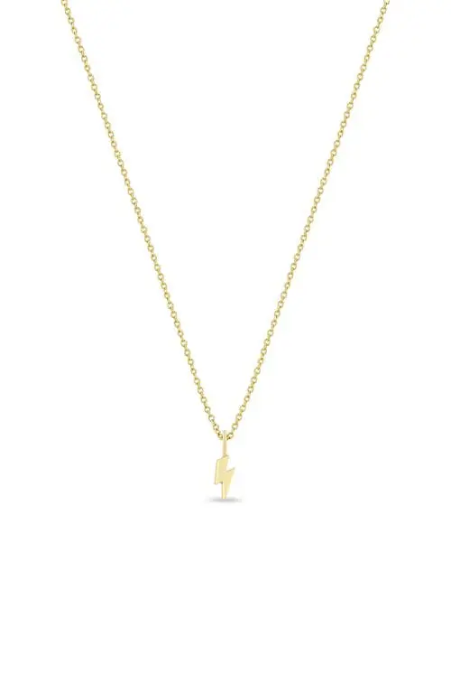 Zoe Chicco Vertical Lightning Bolt Charm