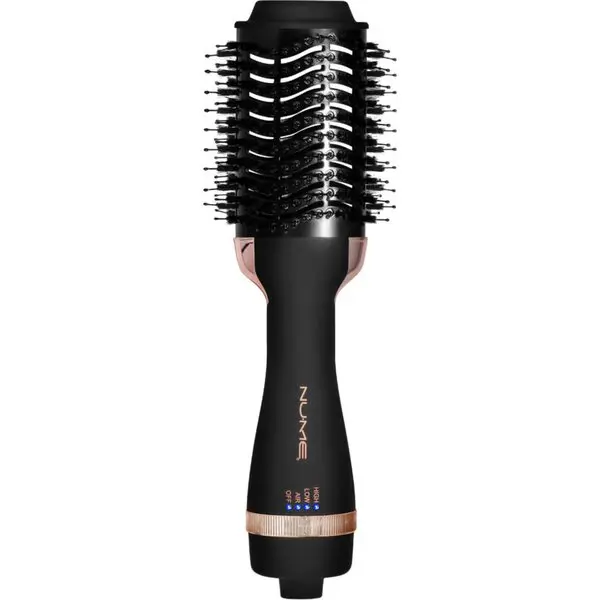NUME Aero Blow Dryer Brush 3-inch Volumizing Hot Air Brush - Black