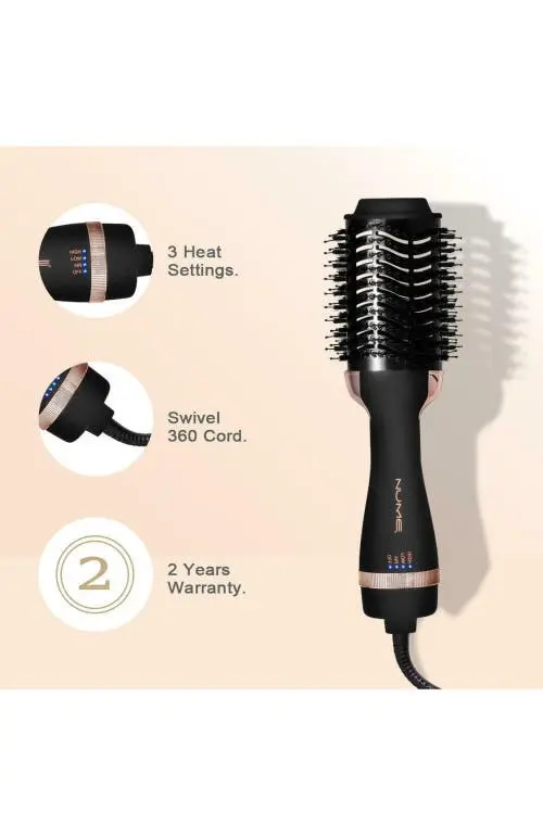 NUME Aero Blow Dryer Brush 3-inch Volumizing Hot Air Brush
