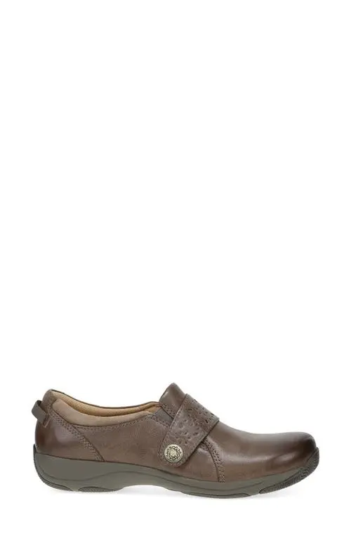 Dansko Sallie Clogs - Stone Waxy Burnished
