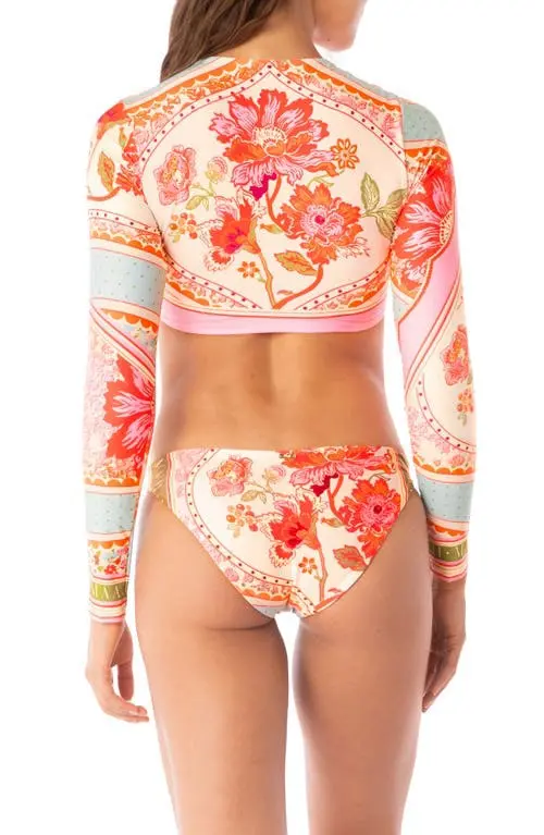 MAAJI Spectacle Long Sleeve Crop Rashguard