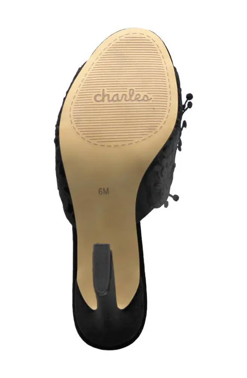Charles By Charles David Klue Lace Mule Sandal