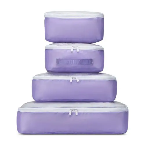 FLORENCE BY MILLS No Drama Packing Cubes Set - Lavender