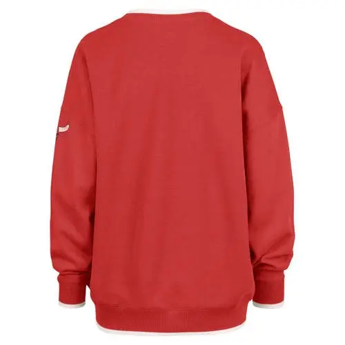 '47 Chicago Bulls Rise Wax Pack Daze '80s Oversize Pullover Sweatshirt