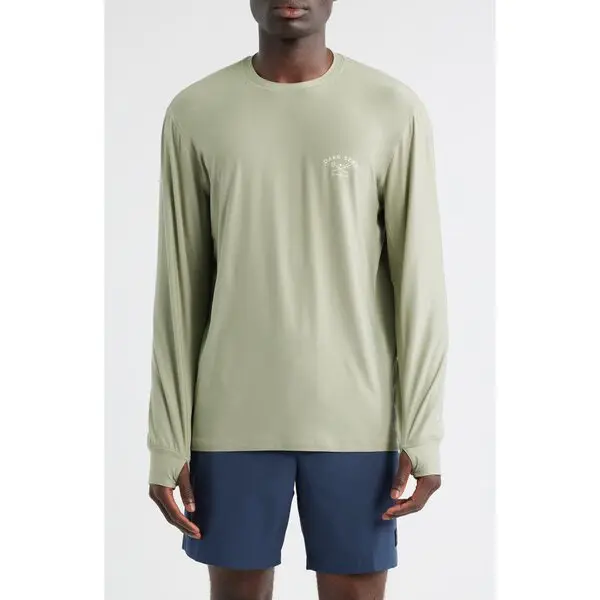 DARK SEAS Bimini Long-sleeve T-shirt - Moss