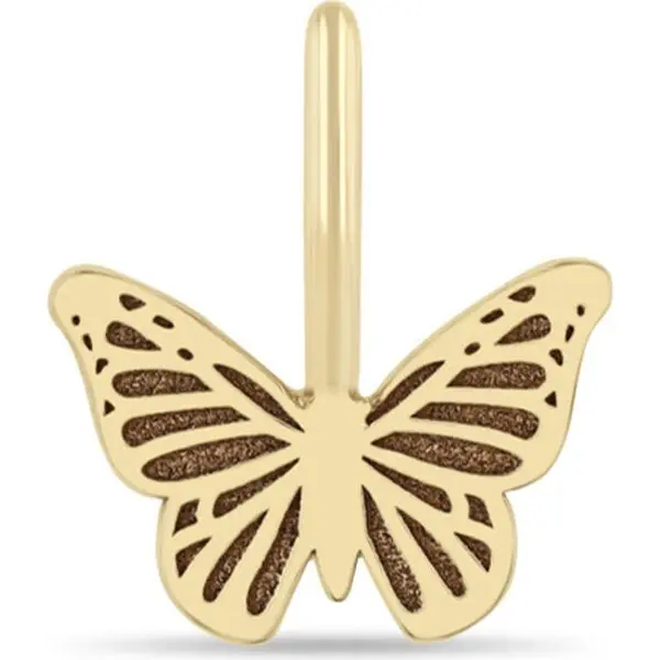 Zoe Chicco 14k Gold Butterfly Charm - Yellow Gold