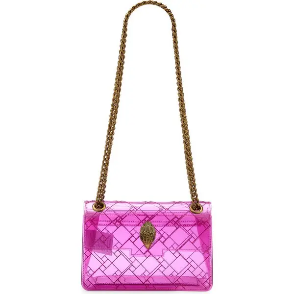 Kurt Geiger Mini Kensington Convertible Crossbody Bag - Bright Pink