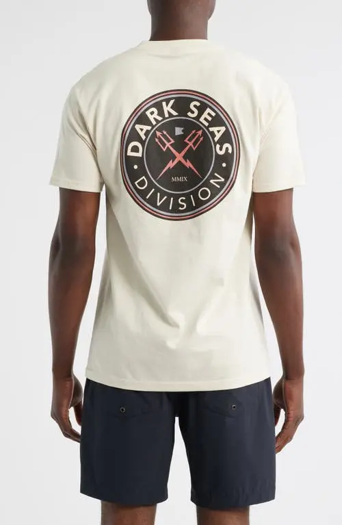 DARK SEAS Time Tellers Graphic T-shirt - Cream
