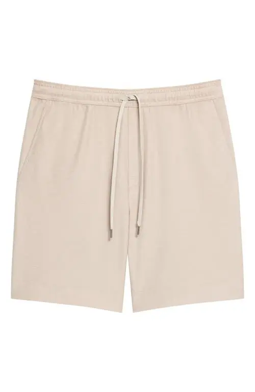 Theory Cotton Terry Drawstring Shorts