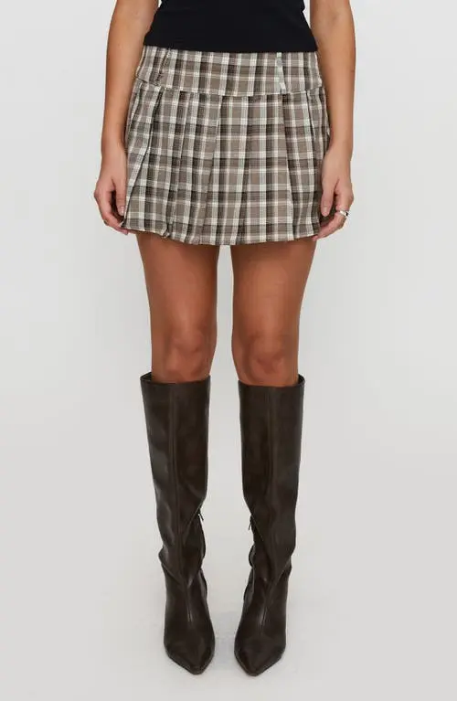 Princess Polly Envision Pleated Mini Skirt