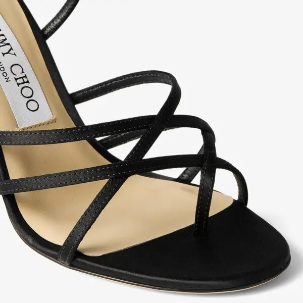 JIMMY CHOO Strappy Satin Sandals