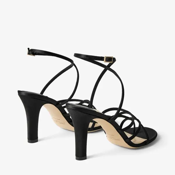 JIMMY CHOO Strappy Satin Sandals