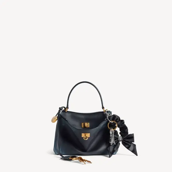 Balenciaga Rodeo Handbag Mini With Charms - Blue