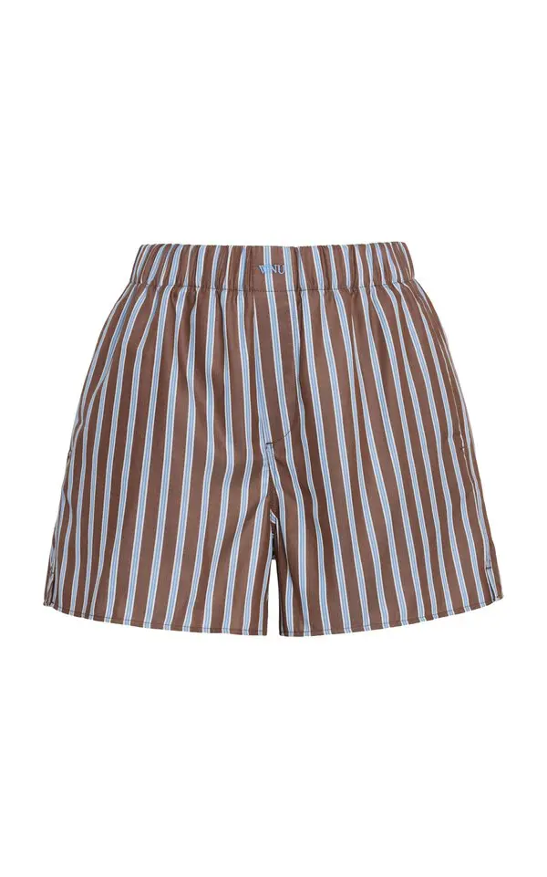 WITH NOTHING UNDERNEATH The Boxer D Shorts - Stripe