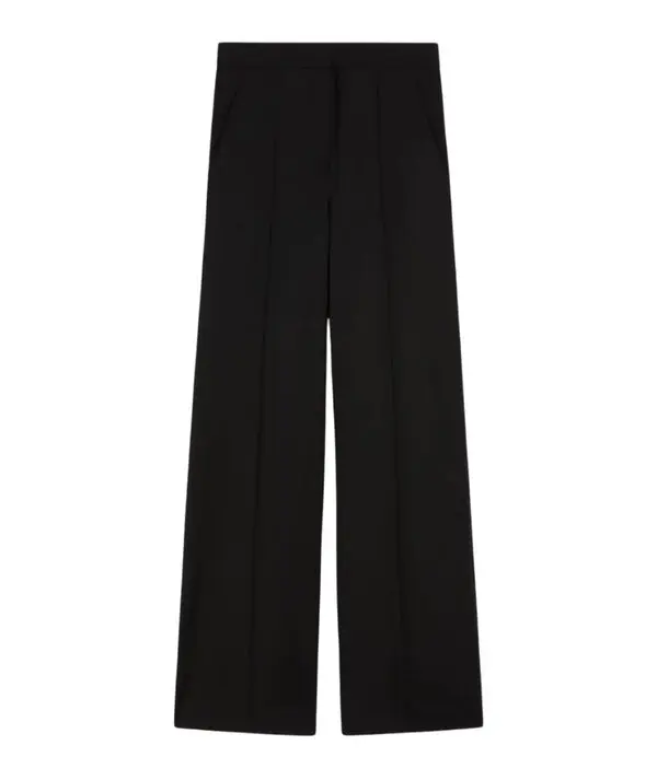 Max Mara Straight-fit Light Wool Trousers