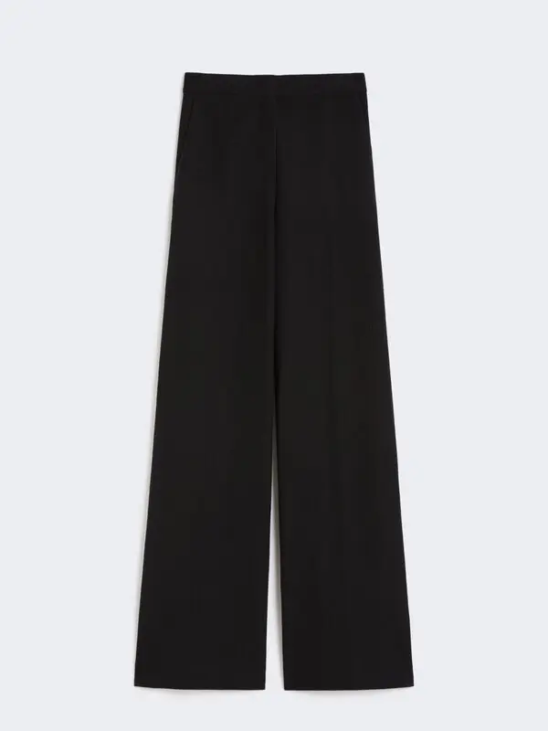 Max Mara Technical-jersey Wide Leg Trousers