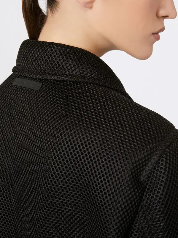 Max Mara Boxy Technical Mesh Jacket