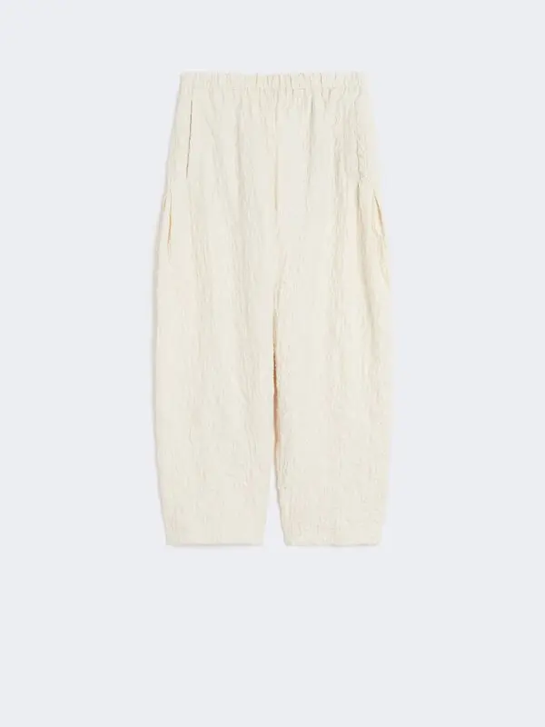 Max Mara Jersey Cropped Trousers