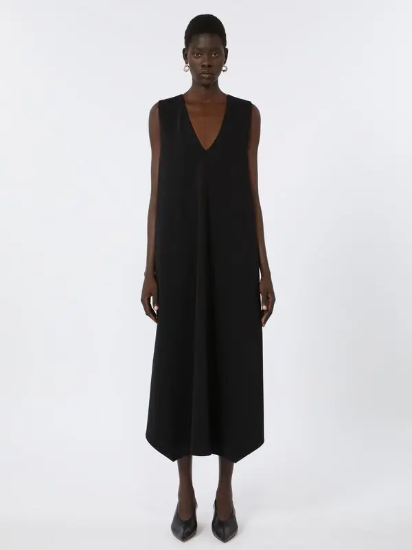 Max Mara Sleeveless Crepe Dress