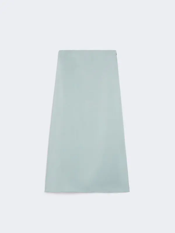 Max Mara Satin Calf-length Skirt