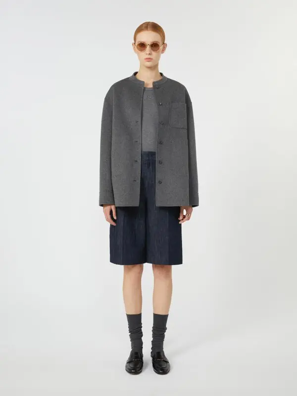 Max Mara Wool Shirt Jacket