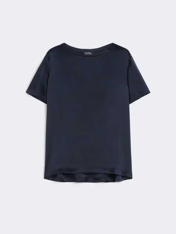 Max Mara Viscose Satin T-shirt