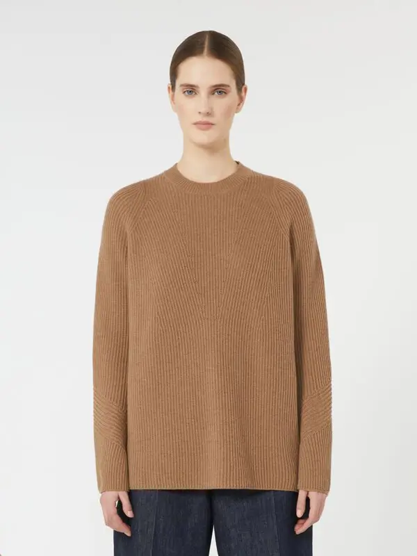 Max Mara Rib-knit Wool Jumper