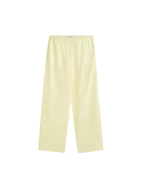 TOTEME Twisted Seam Boxer Trousers - Straw