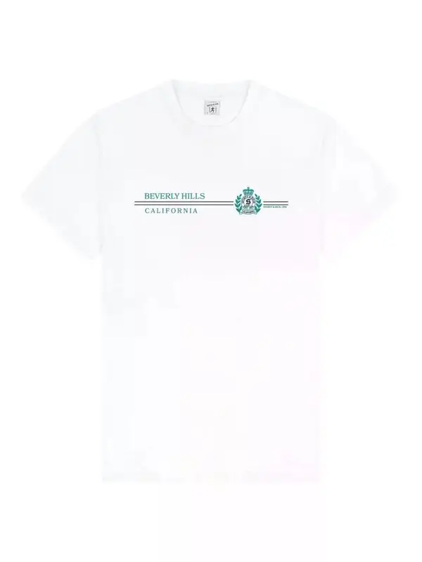 SPORTY & RICH Cotton T-shirt - White