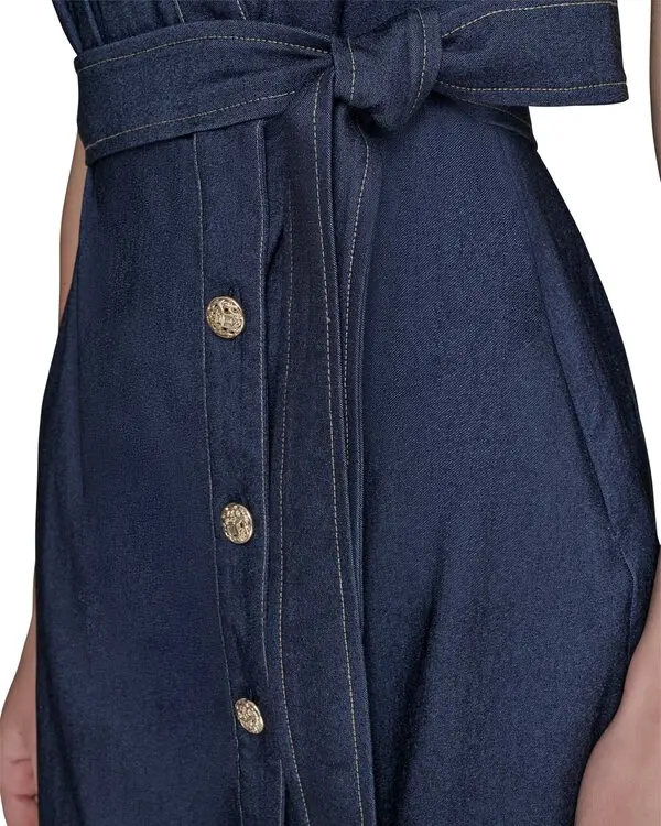 Karl Lagerfeld Paris Denim Millennium Shirt Dress