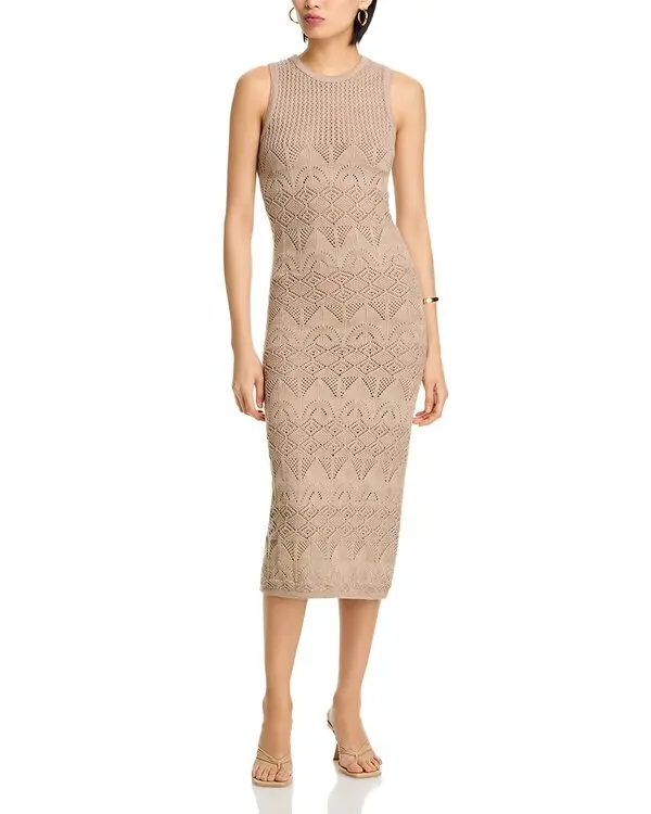 Aqua Sweater Midi Dress Exclusive