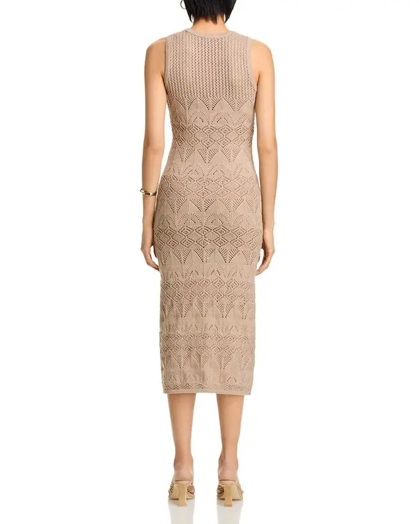 Aqua Sweater Midi Dress Exclusive