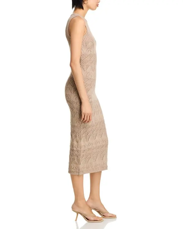 Aqua Sweater Midi Dress Exclusive