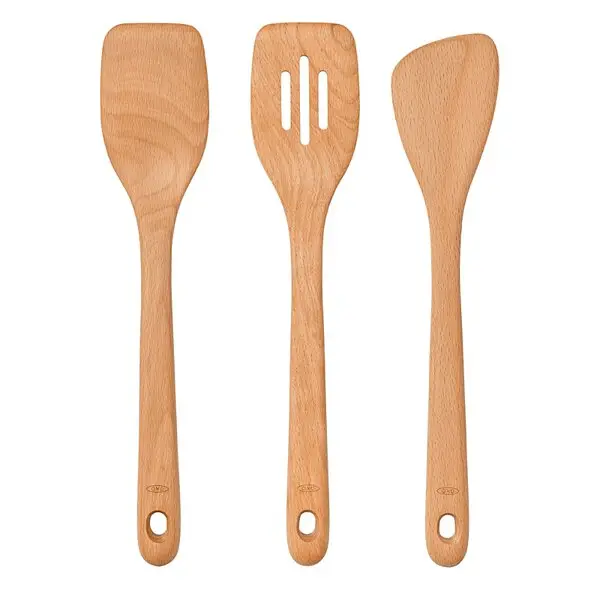 OXO Good Grips 3 Piece Wooden Turner Set - Wood