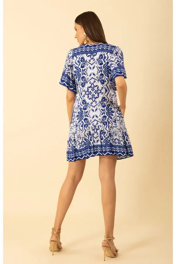 Hale Bob Aliya Above The Knee Dress
