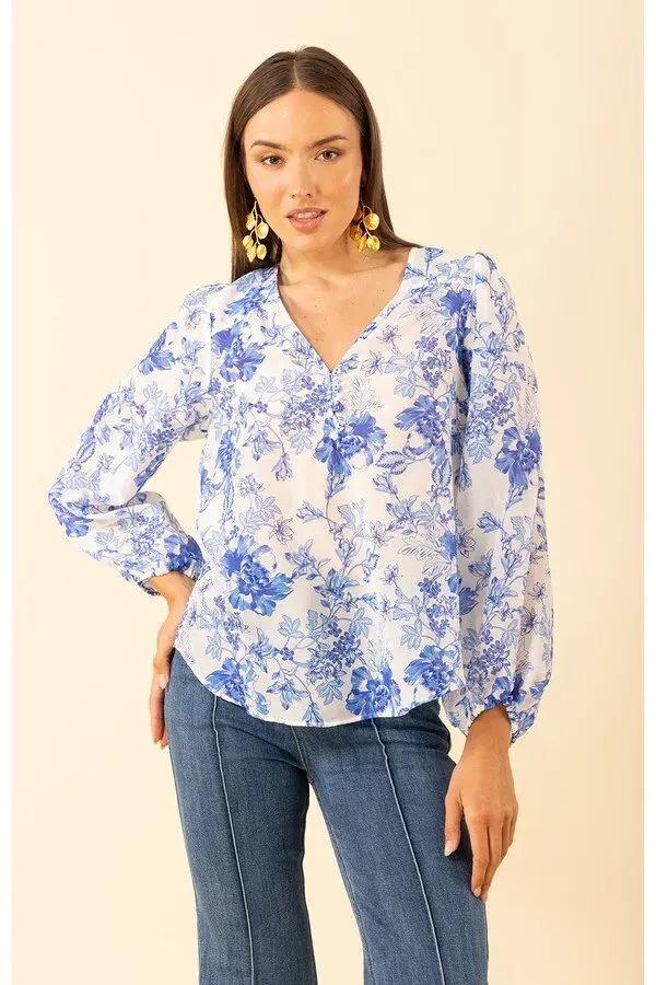 Hale Bob Elliot Voile Top