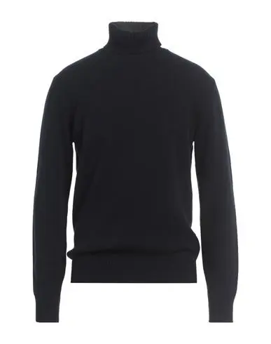 ROBERTO COLLINA Turtleneck In Wool And Cashmere - Blue